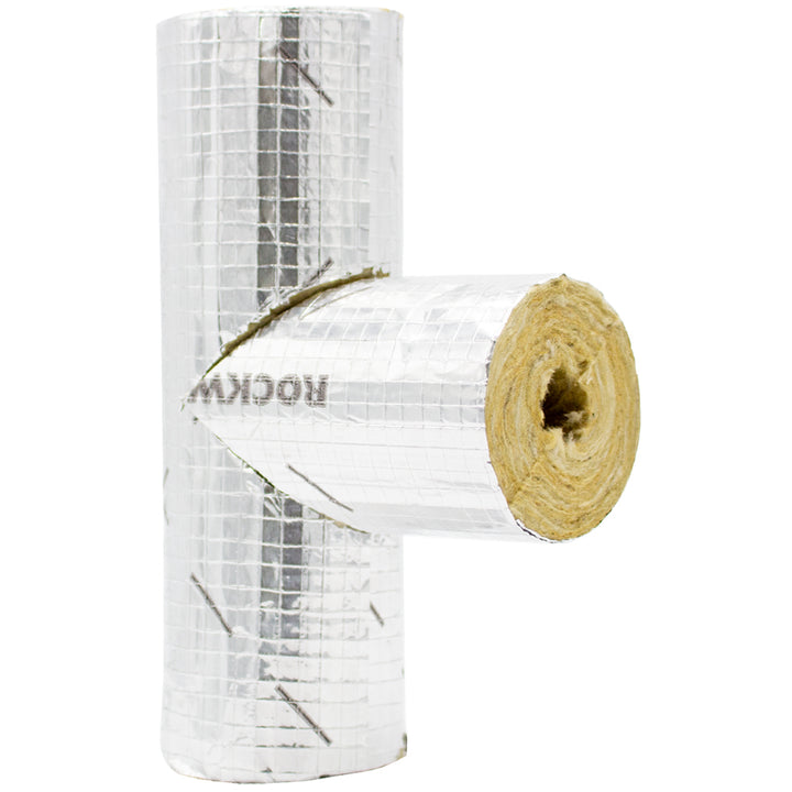 Rockwool RS800 | Alukaschierte Rohrisolierung für Heizungsrohre ...